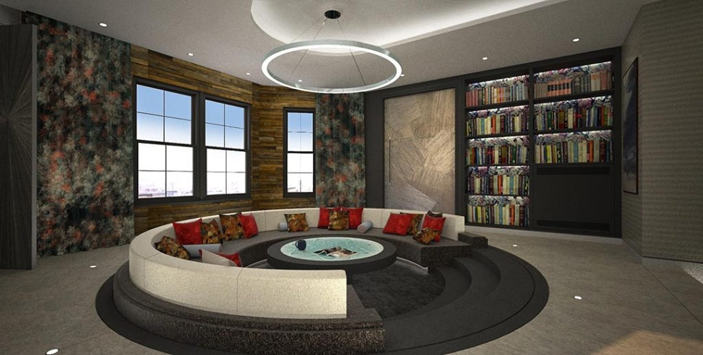 Case Study Rotating Sunken Sofa - Jon Elworthy Design